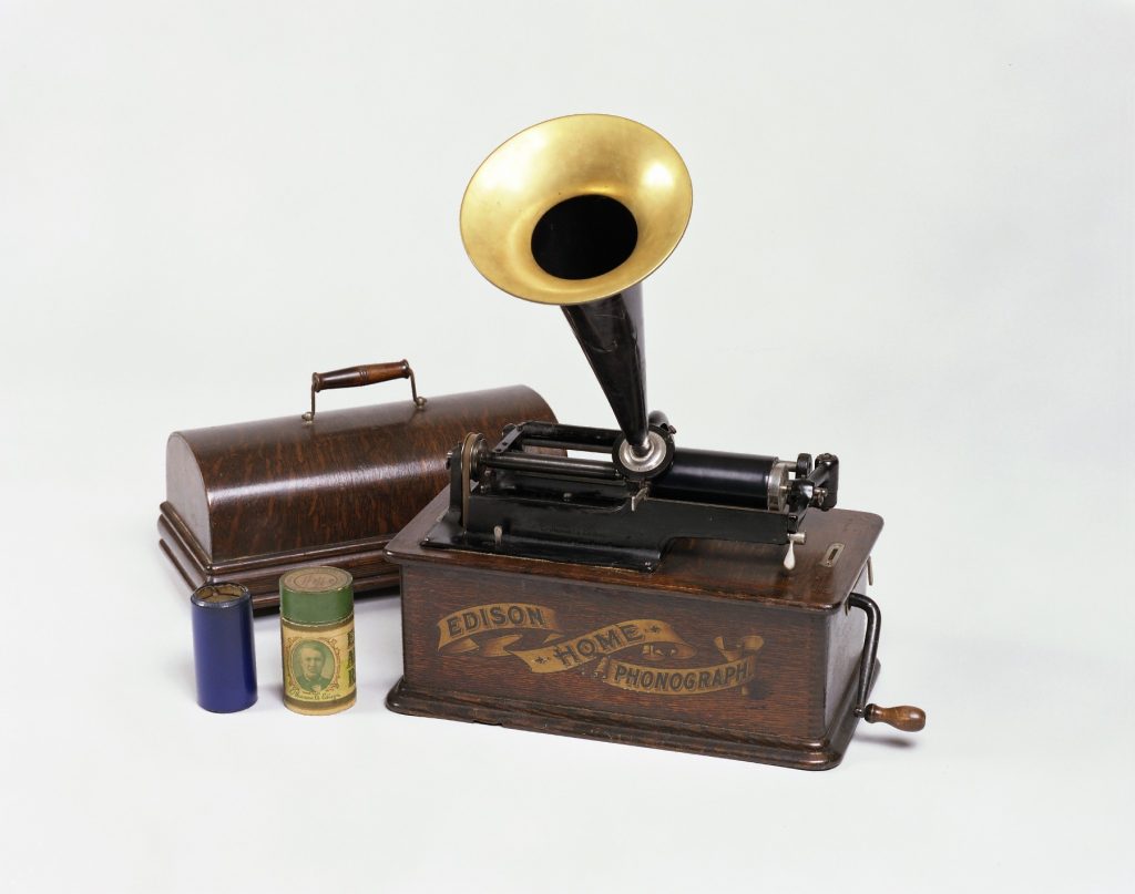 Cylinder Phonograph: Edison Home Model A | English - Min-On Website
